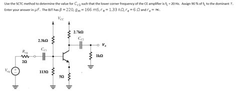 solved use the sctc method to determine the value for cal