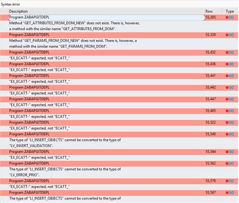 Method Chaining Syntax Error In 702 Downport · Issue 1775 · Abapgit