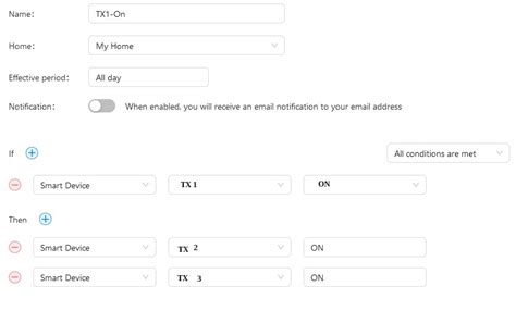 Trigger Ihost Scenes From Smart Devices Ewelink Cube Ewelink Forum