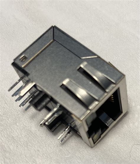 Connector With Integrated Magnetics Tab Down Thaieasyelec Electronic For Embedded System
