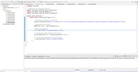 Selenium Scrolling A Web Page Using Java Geeksforgeeks