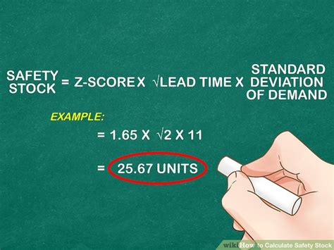 Ways To Calculate Safety Stock WikiHow