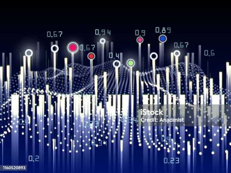 Latar Belakang Infografis Analisis Abstrak Big Data Algoritma Komputasi
