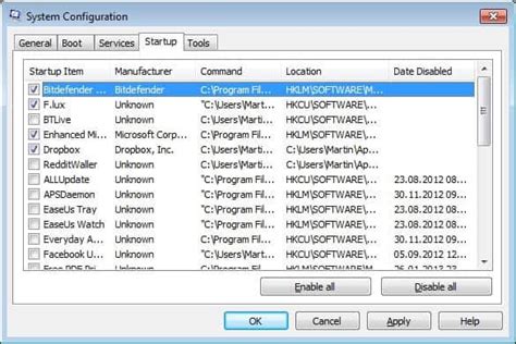 Remove Old Entries From Msconfig Startup Ghacks Tech News