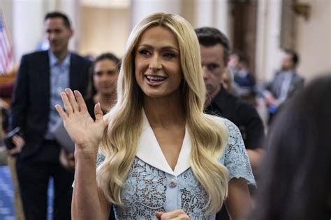 Paris Hilton May Have A Future In Politics After House Passes Bill She