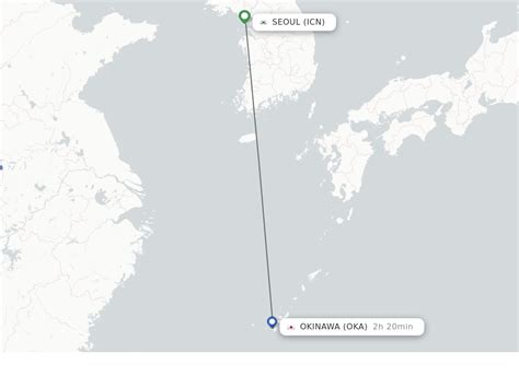 Direct Non Stop Flights From Seoul To Okinawa Schedules