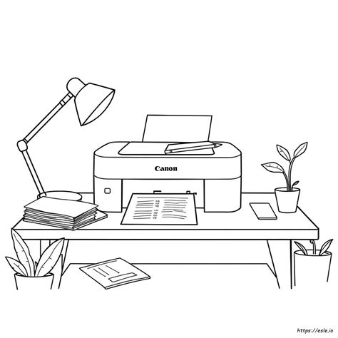 Canon Color Printer Test Page