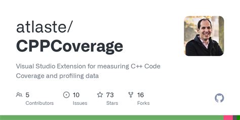 GitHub Atlaste CPPCoverage Visual Studio Extension For Measuring C Code Coverage And