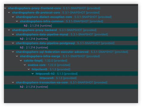 Exclude H2 Dependency From Agent Plugins · Issue 23318 · Apache