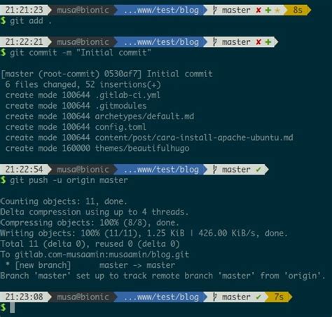 Cara Deploy Website Hugo Ke GitLab Pages Linux Open Source