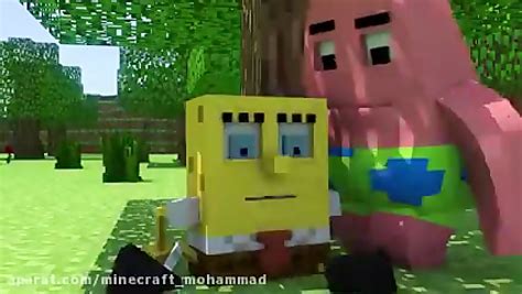 انیمیشن باب اسفنجی در ماین کرافت ماینکرافت