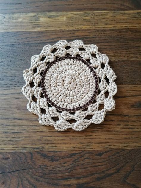 Сет 6 подметачи за чаши Чипка Креативно мк