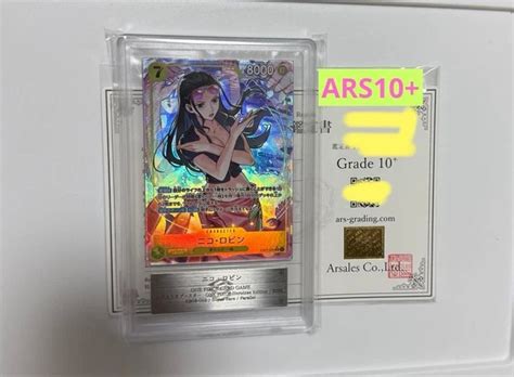 One Piece Nico Robin Ars10 Card Bgs Graded Rare Multiplayer Collection