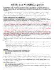 Mastering Data Analytics With Excel PivotTables Course Hero