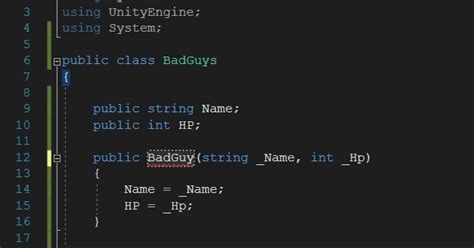 Unity 使用 Constructor 卻跑出 方法需要回傳類型
