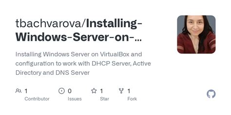 Installing Windows Server On VirtualBox WinServerDhcp Md At Main Tbachvarova Installing
