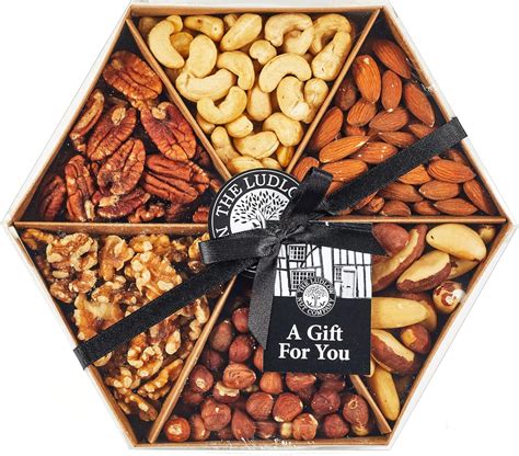 The Ludlow Nut Company Whole Nut Selection T Tray Assorted Nut