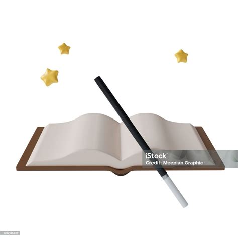 3d 할로윈 마법의 책 아이콘입니다 할로윈 장식의 전통적인 요소 아이콘은 회색 배경에 분리되어 있습니다 3d 렌더링 그림입니다 클리핑 패스 0명에 대한 스톡 사진 및 기타