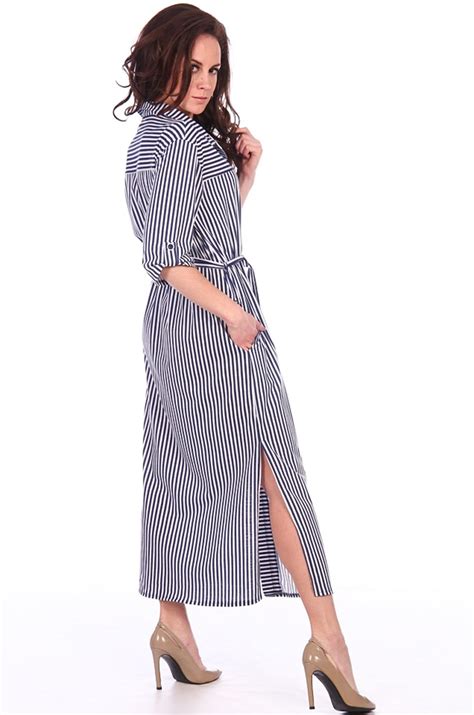 Платье-рубашка для женщин 6564115 мультиколор купить оптом в HappyWear.ru