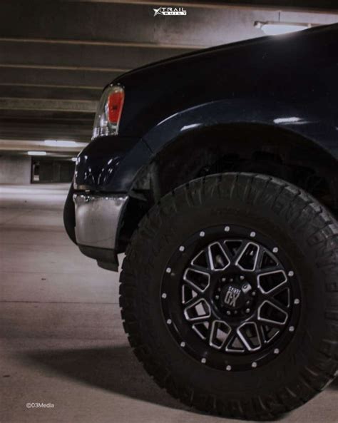 2004 Ford F 150 Wheel Offset Aggressive 1 Outside Fender Suspension