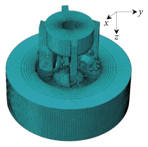 The Finite Element Model Of The Novel Pdc Bit Rock Download