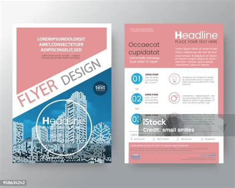 포스터 전단 브로슈어의 컬렉션 커버 레이아웃 디자인 서식 파일 벡터 그래픽 요소와 A4 크기의 사진 배경에 대 한 공간 0명에 대한 스톡 벡터 아트 및 기타 이미지 Istock