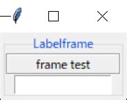 tkinter ttkLabelframeの使い方Python Python Code Notes