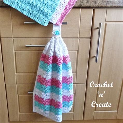 Simple Household Crochet Cloth Free Pattern On Crochet N Create