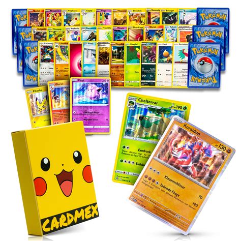 Pokemon Holo 50 Random German Mixed Tcg Cards In German Language