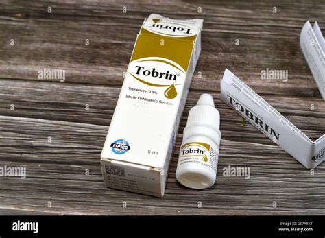 Cairo Egypt January 11 2025 Tobrin Eye Drops 5 Ml Tobramycin Sterile