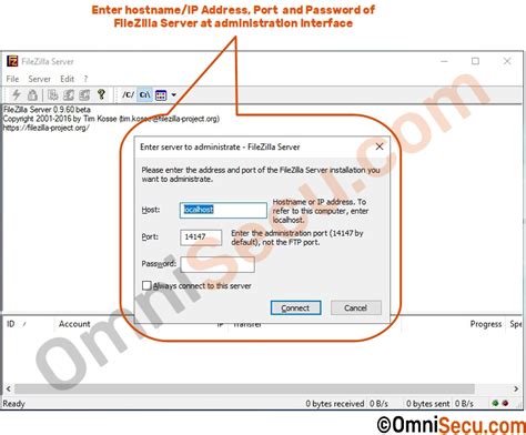 How To Configure TLS FTPS In FileZilla FTP Server
