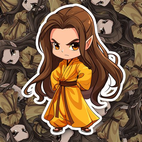 Chibi Monk Sticker Fast And Free Shipping Turbo Vinyl