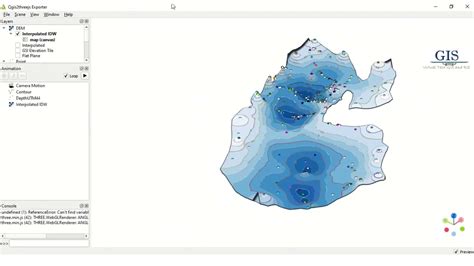 Bathymetric Map 3d In Qgis Youtube