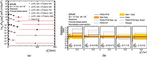 A Particle Level Normalised Differential Cross Section As A Function Of