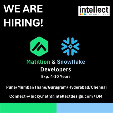 Anand Jha On Linkedin Hiring Dataengineers Matillion Snowflake