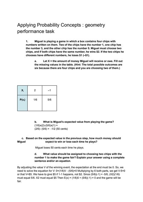 SOLUTION: Geometry performance task 2 - Studypool