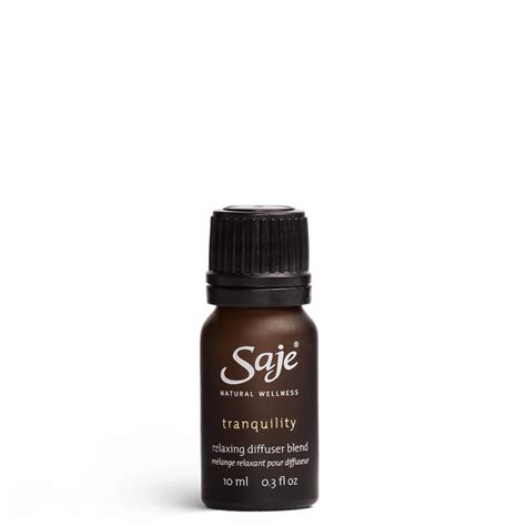 Tranquility Relaxing 10ml Diffuser Blend Saje Natural Wellness