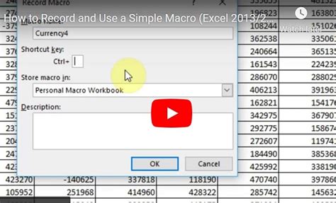 How To Record And Use A Simple Macro Excel Turner Time Management LLC