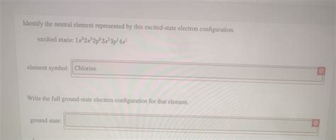 Solved Identify The Neutral Element Represented By This Chegg
