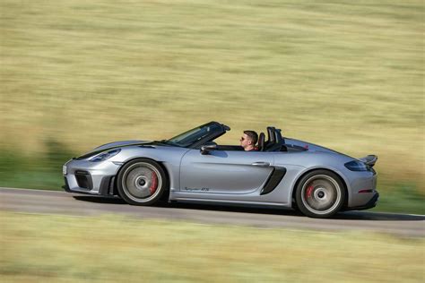 2024 Porsche 718 Spyder Rs Gt Silver Metallic Stunning Hd Photos