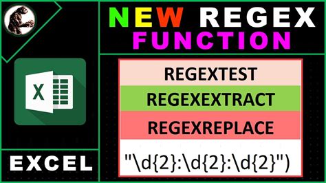 New Excel Regex Function That Makes Your Life Easier Youtube