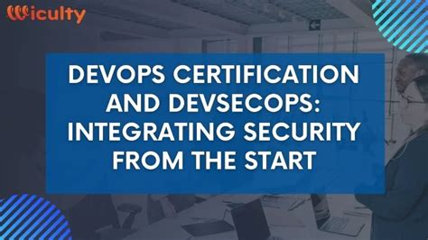 Ppt Devops Certification And Devsecops Integrating Security From The Start Powerpoint