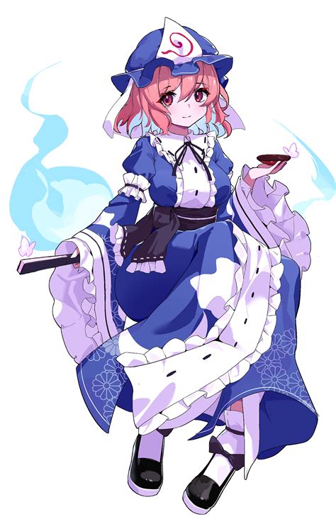 Saigyouji Yuyuko Touhou Drawn By Ssmssm82048039 Danbooru