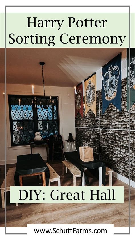 Hp Sorting Ceremony Hogwarts Great Hall Harry Potter Birthday Harry Potter Sorting