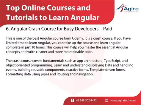 Top 10 Resources To Learn Angular In 2020 Pptx Web Development