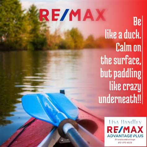 Be Like A Duck Calm On The Surface But Paddling Like Crazy Underneath