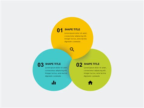 Three Circle Circulation PowerPoint Templates PowerPoint Free