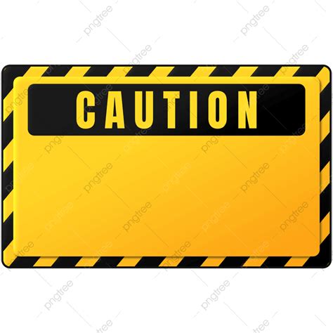 빈 노란색 주의 표시 빈 기호 경고 표시 주의 Png 일러스트 및 Psd 이미지 무료 다운로드 Pngtree