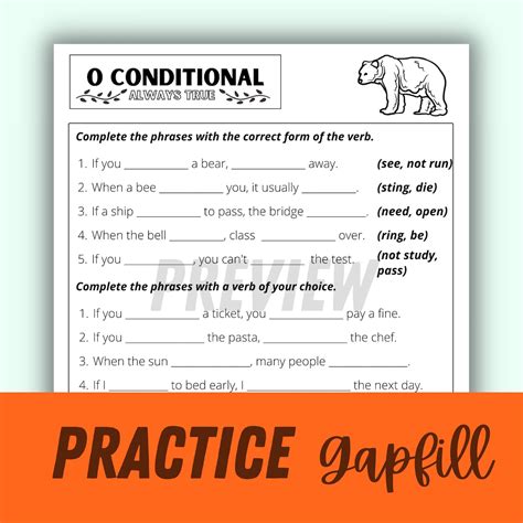 Zero Conditional Grammar Worksheet Activity Pack For ESL EFL English Teachers Condition If