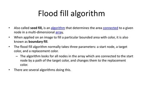 Implementing Flood Fill Algorithm In C